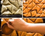 Easy Baklava Triangles - Pastry Wishes